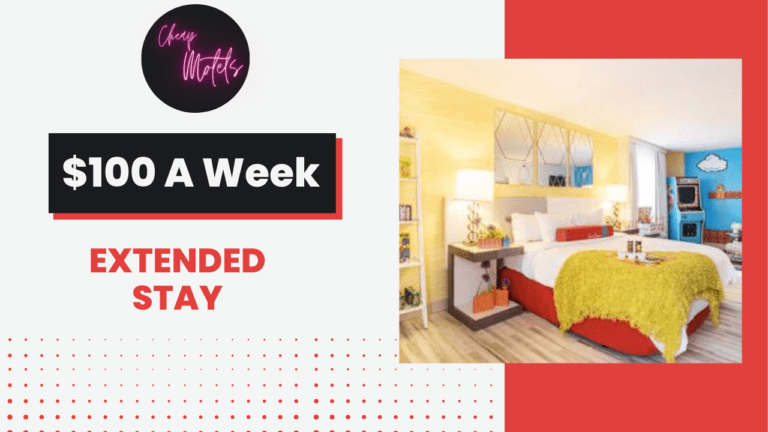 700 Cheap Motels $100 A Week Extended Stay